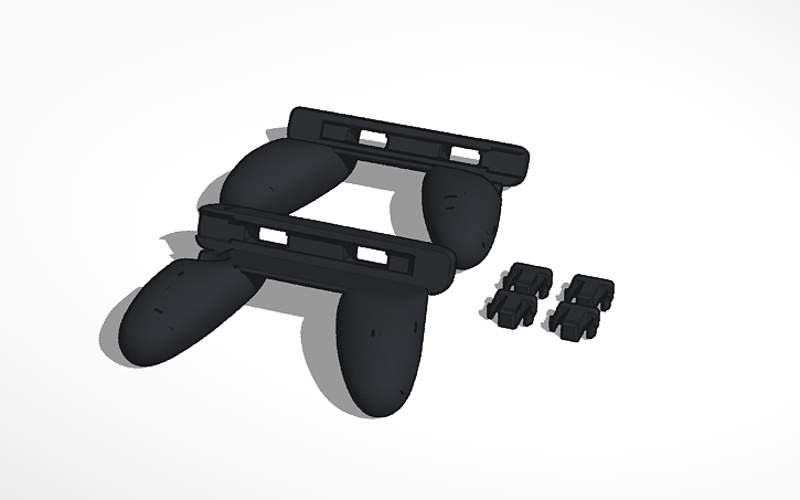 3D design Nintendo Switch Controller Holders - Tinkercad