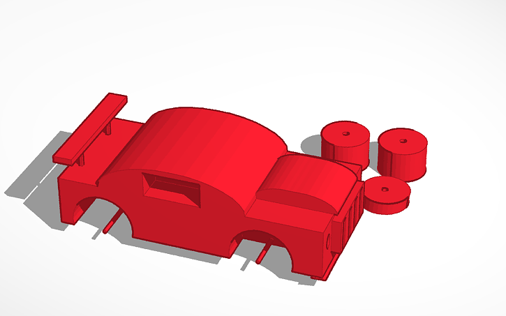 3D design car - Tinkercad