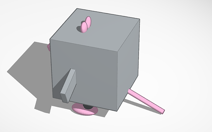3D design RAT - Tinkercad