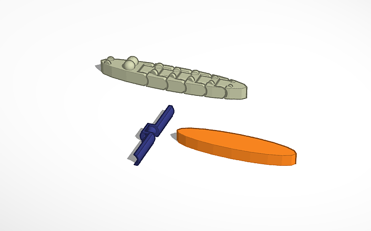 3D design Flexi Joint Cutter 5mm - Tinkercad