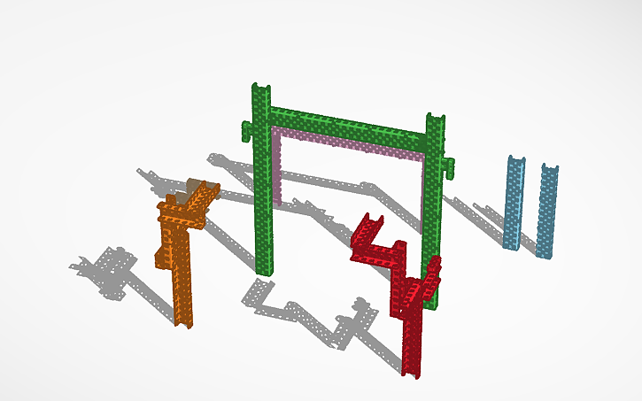 3D design Assembly Line - Components - Tinkercad