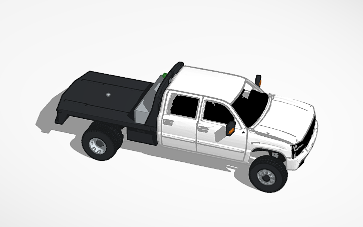 3D design Chevy Cateye farm truck - Tinkercad