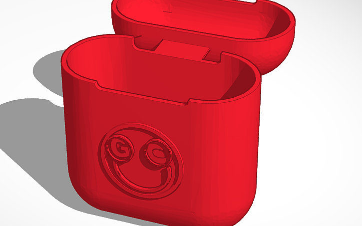 3D design Goldreich Airpod case - Tinkercad