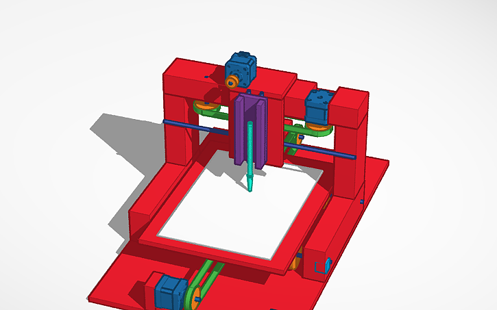 3D design Pen Plotter- Proyecto - Tinkercad