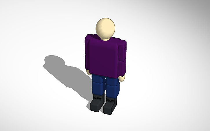 3D design Person Template - Updated - USDR Edition - Tinkercad