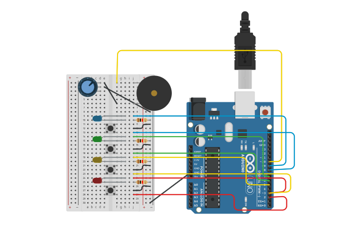 Circuit design Circuit 2C - Tinkercad