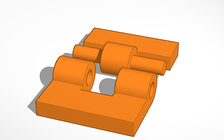 3D design Hinge - Tinkercad