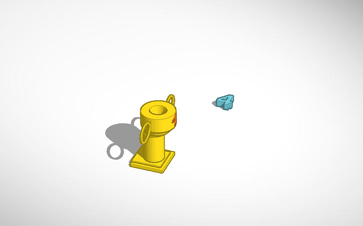 3D design Trophy - Tinkercad