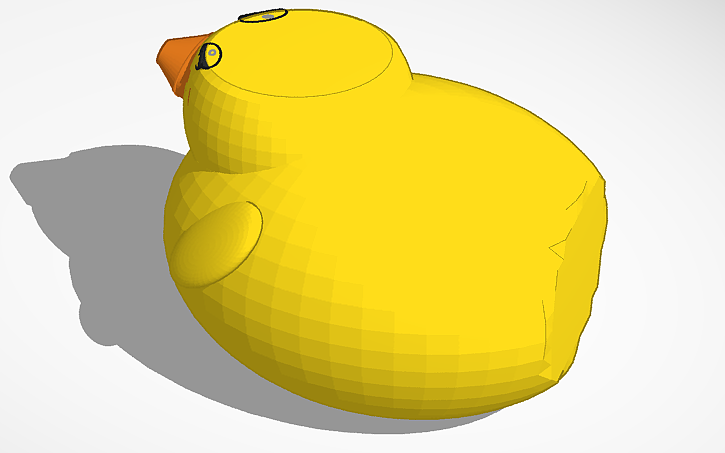 3D design Giant Rubber Duck - Tinkercad