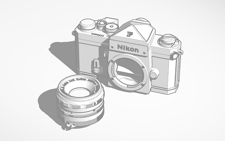 3D design Camera - Tinkercad