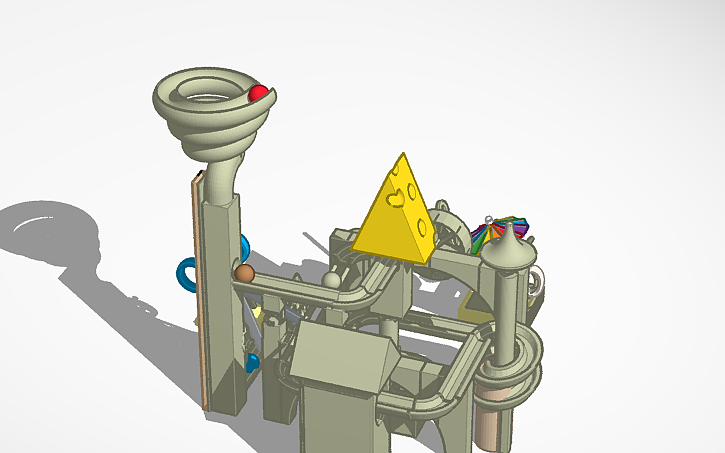3D design Copy of Rube Goldberg Challenge - Tinkercad