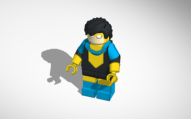 3D design lego invincible - Tinkercad