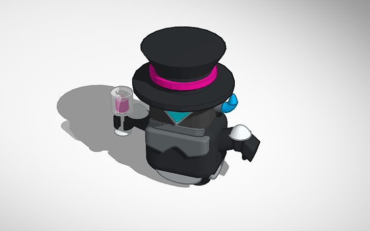 3D design mini pekka - Tinkercad