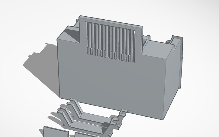 3D design Theater Organ HO Scale - Tinkercad