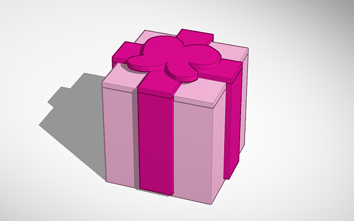 3D design Waffle TM Present - Tinkercad