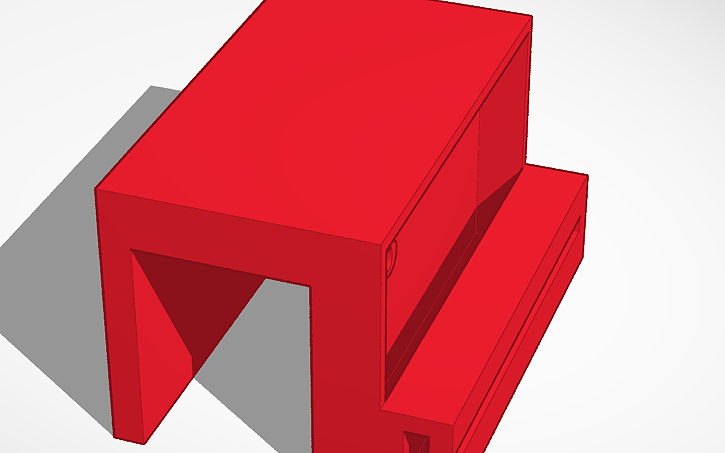 3D design Ikea Drawer Name Tag - Tinkercad