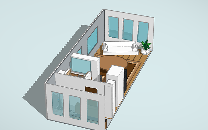 3D design Copy of Interior Design Challenge - Tinkercad