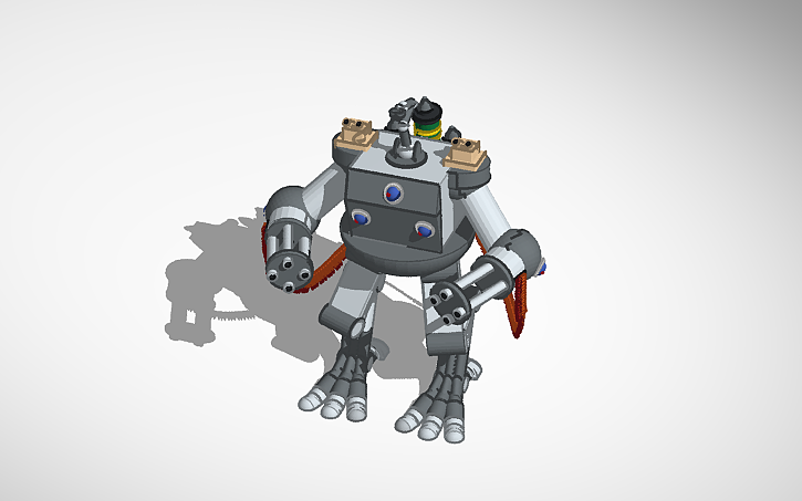 3D design Military Sentry - Tinkercad