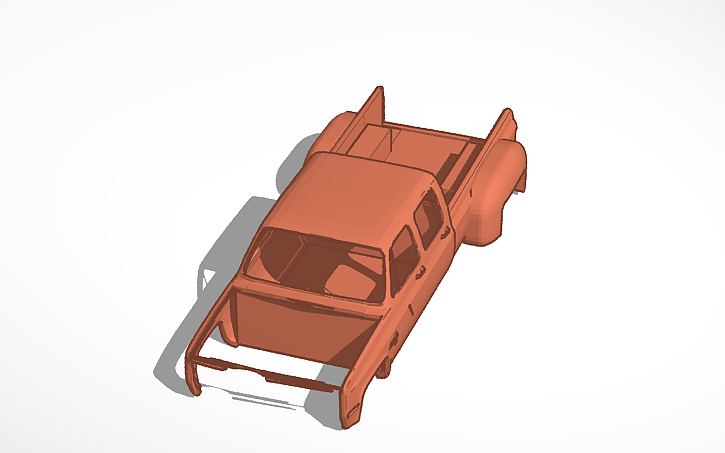 3D design chevy square body - Tinkercad