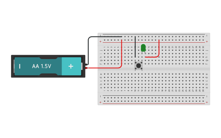 Circuit design RAMIREZ MALPICA INGRID DAYANA 910 - SERIE - Tinkercad