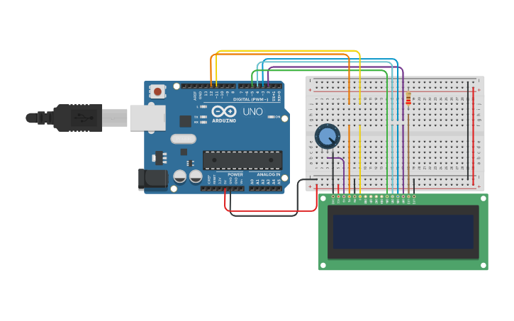 Circuit design v - Tinkercad