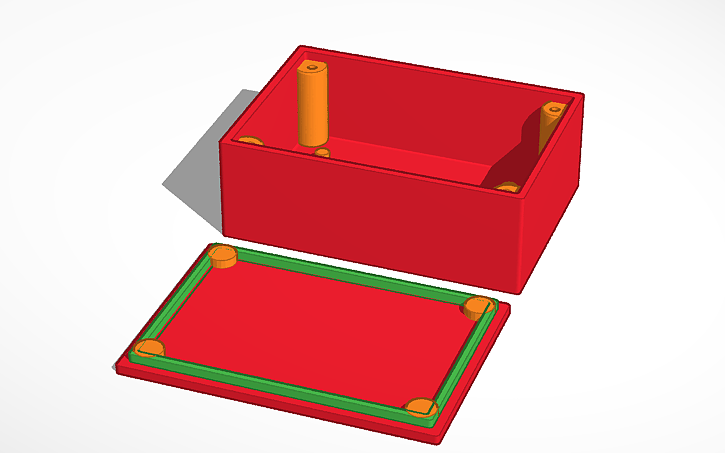 3D design Project Box - Tinkercad