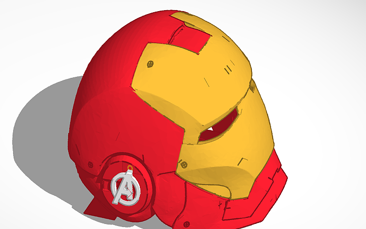3D design ironman - Tinkercad