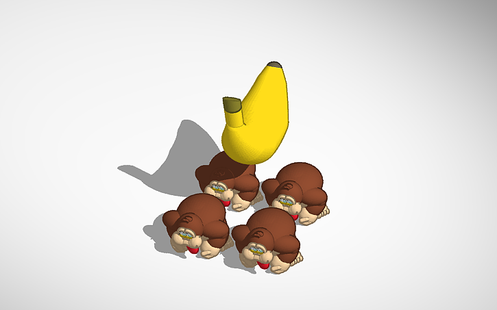 3D design Donkey Kong Vehicle (Sort Of Sim Lab) - Tinkercad