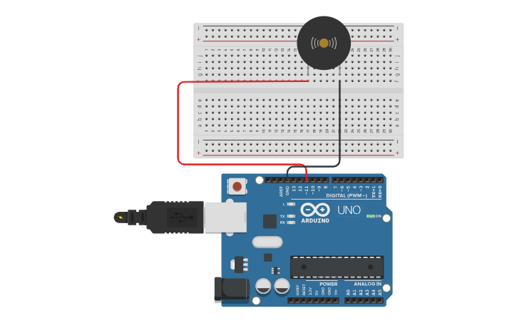 Circuit design Harry Potter (Hedwig tema) - Tinkercad