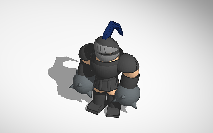 3D design Mega Knight - Tinkercad