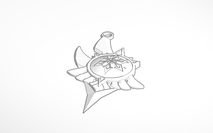 3D design Eula's vision - Tinkercad