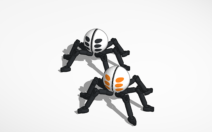 3D design Hollow Knight: Weaverling and infected Weaverling - Tinkercad