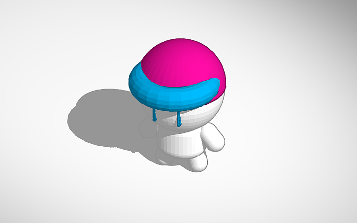 3D design little figure - Tinkercad