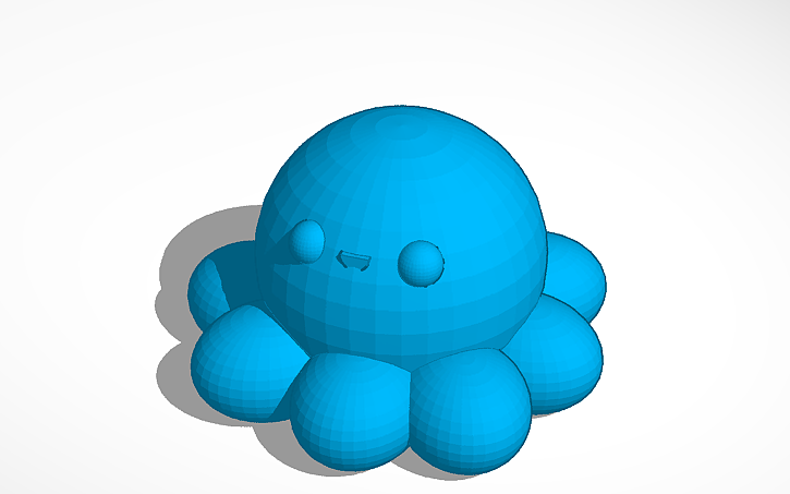 3D design Octopus - Tinkercad