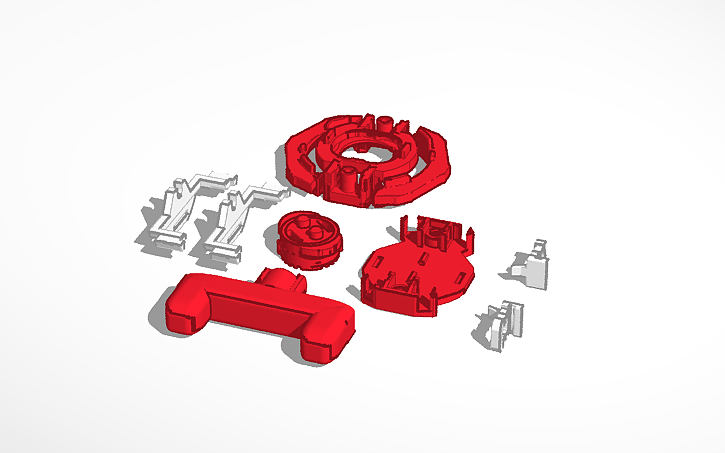 3D design Flash Beyblade for Dylan by Nick S - Tinkercad