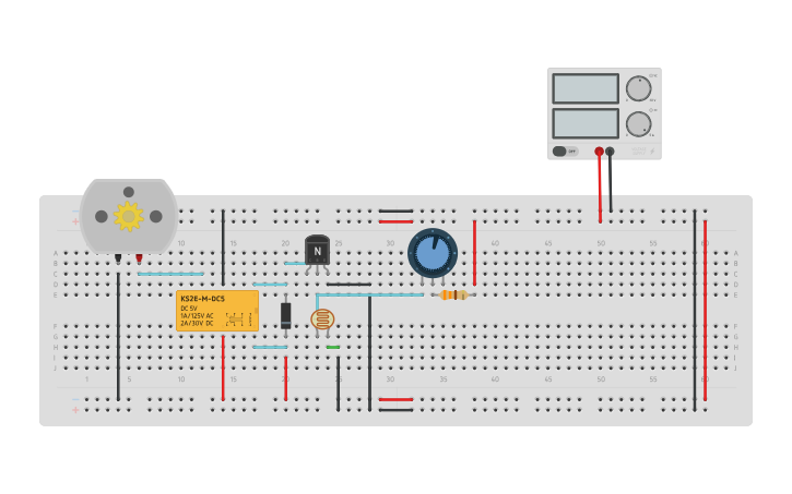 Circuit design SWITCH - Tinkercad