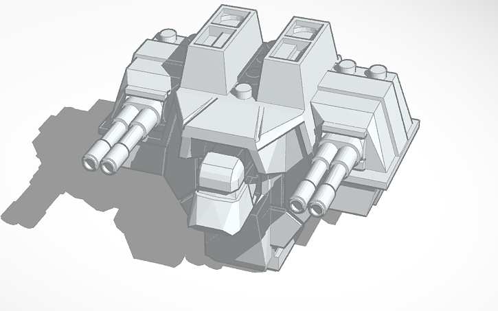 3D design Copy of Lucius Pattern Warlord Titan (Warhammer 40k) - Tinkercad
