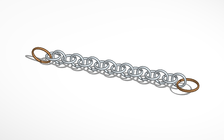 3D design chain - Tinkercad