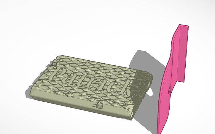 3D design Box Card - Tinkercad