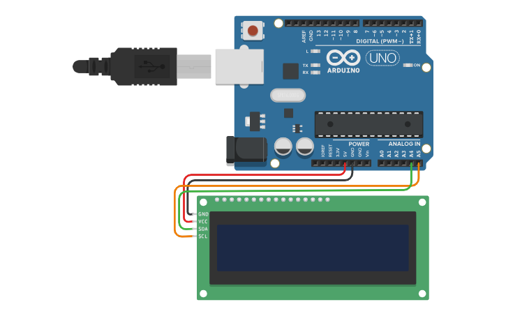 Circuit design ROBOTICS 2 2025 ACTIVITY 6 : ARDUINO LIBRARIES - Tinkercad