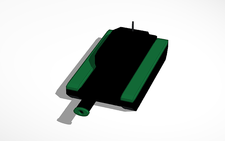 3D design Panzer Commonwealth CX625 (Emperor) Plasma Supertank - Tinkercad