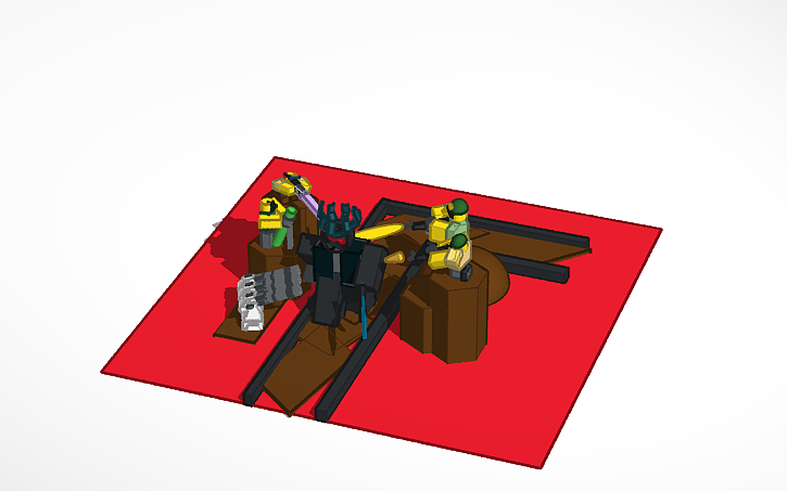 3D design TDS Characters - Tinkercad