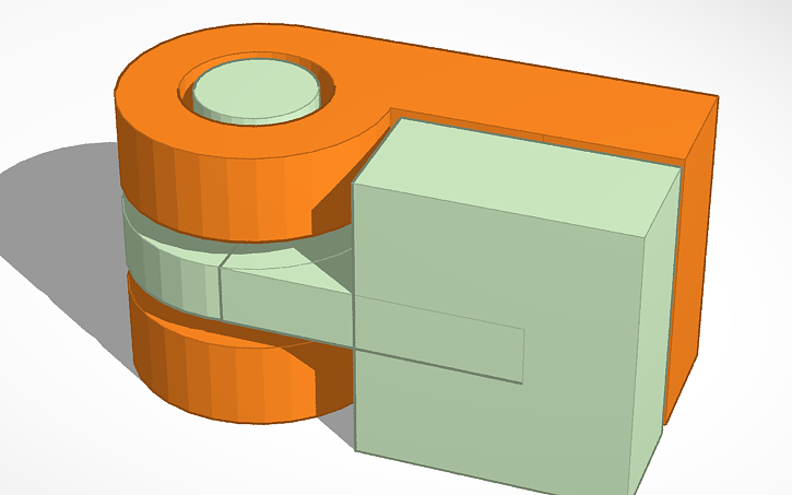 3D design Smaller Book Hinge - Tinkercad