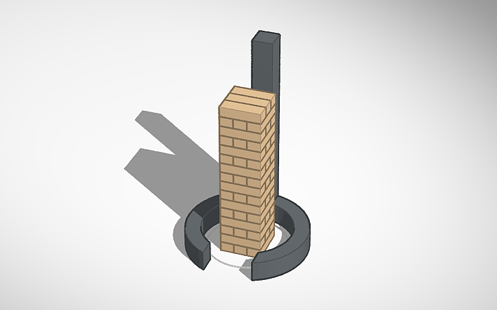 3D design Jenga - Tinkercad