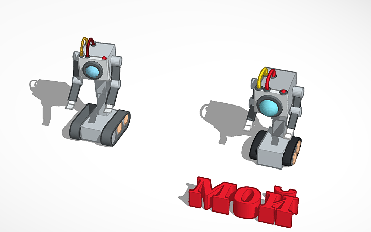 3D design Copy of Desk Robot - Tinkercad
