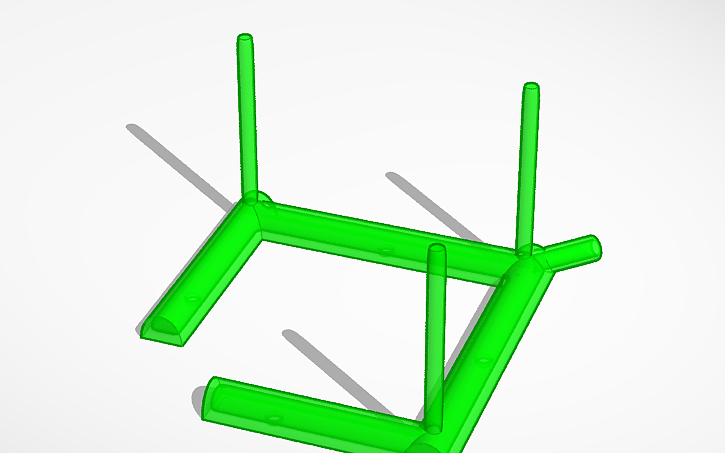 3D design square drip - Tinkercad