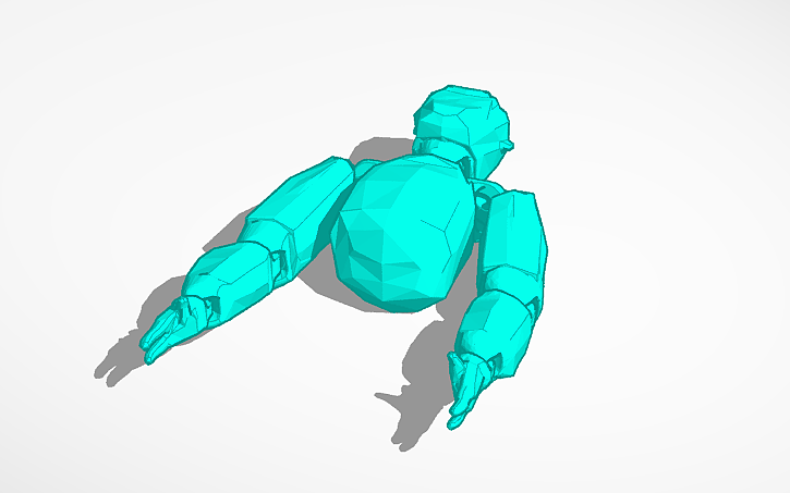 3D design movable Gtag - Tinkercad