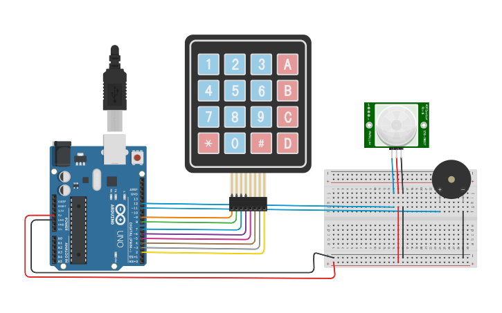 Circuit design Xavier Osorio 1° Bilingue "B" - Tinkercad