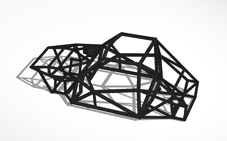 3D design Roll Cage - Tinkercad