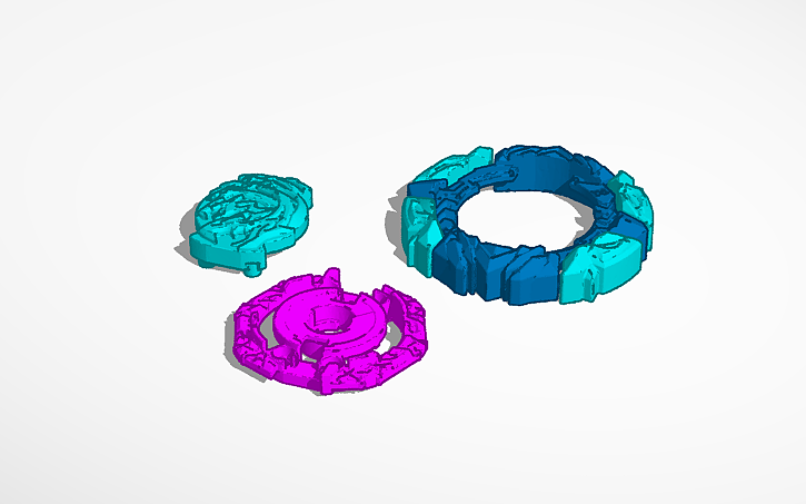 3D design Toxic hydra - Tinkercad